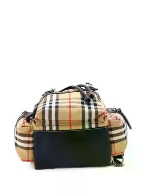 Burberry Rucksack Vintage Check Nylon Mini Backpack