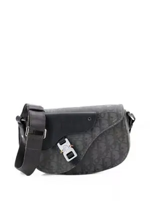 Dior Saddle Messenger Pouch Oblique Canvas Crossbody Bag