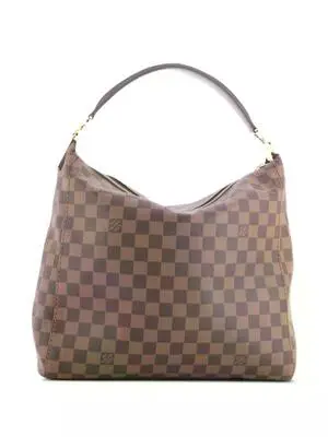 LOUIS VUITTON Portobello Handbag Damier Pm Shoulder Bag - Brown
