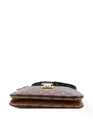 LOUIS VUITTON Twinny Handbag Monogram Canvas And Reverse Monogram Canvas With Leather Shoulder Bag