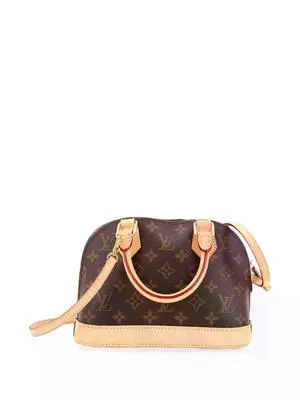 LOUIS VUITTON Alma Handbag Monogram Canvas Bb Crossbody Bag