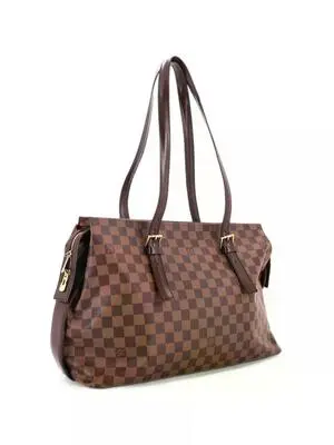 LOUIS VUITTON Chelsea Handbag Damier Tote Bag - Brown