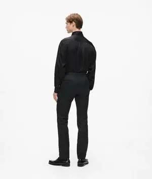 Karl Lagerfeld Kl Studio Regular-fit Wool Suit Pants