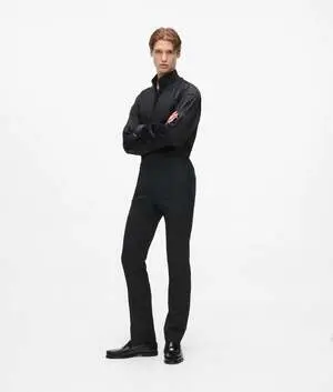 Karl Lagerfeld Kl Studio Regular-fit Wool Suit Pants