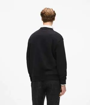 Karl Lagerfeld Monogram Crew Neck Sweatshirt