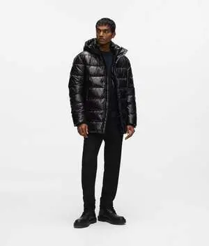 Karl Lagerfeld Hooded Padded Parka