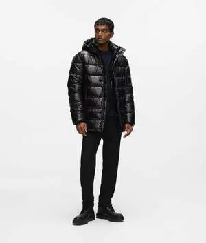 Karl Lagerfeld Hooded Padded Parka