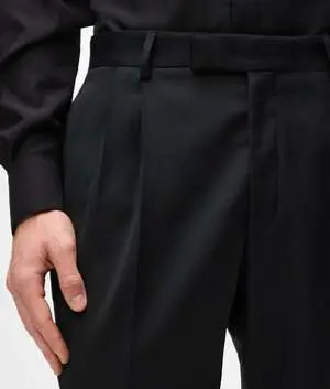 Karl Lagerfeld Kl Studio Regular-fit Wool Suit Pants