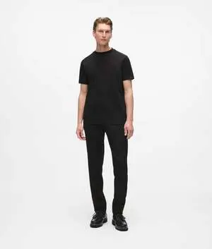 Karl Lagerfeld Monogram Sleeve Detail T-shirt