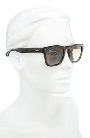 Ray-ban 52mm Polarized Square Sunglasses