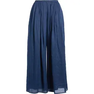 A.REN Brigette Wide Leg Pants - Navy