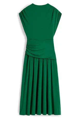 Boden Drape Jersey Crepe Maxi Dress