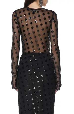 AFRM Kaylee Sequin Dot Top
