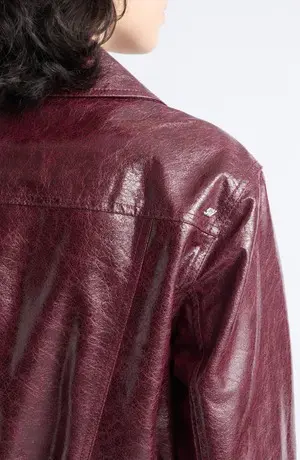 Cinq À Sept Alexander Faux Leather Jacket