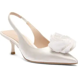 STUART WEITZMAN Paloma Slingback Sandal - Cream