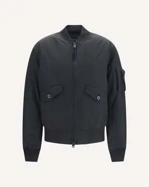 Y3 Nyon Bomber Jacket Mae - Black