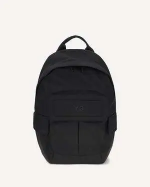 Y3 Logo Backpack - Black