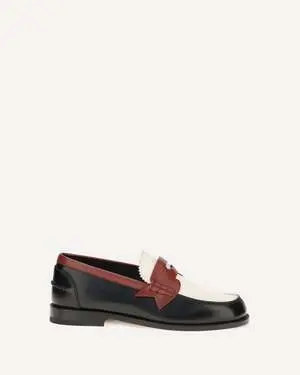 CHRISTIAN LOUBOUTIN Plato Leather Loafers - Black
