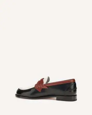 CHRISTIAN LOUBOUTIN Plato Leather Loafers - Black