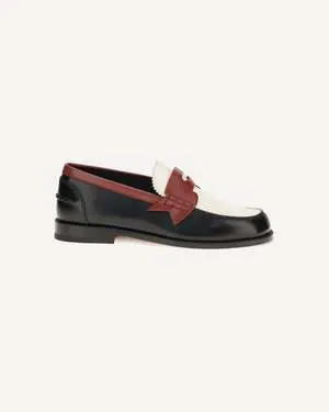 CHRISTIAN LOUBOUTIN Plato Leather Loafers - Black