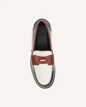 CHRISTIAN LOUBOUTIN Plato Leather Loafers - Black