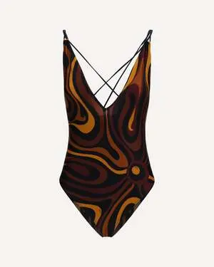 Emilio Pucci Lycra Swisuit Feale Multicolour