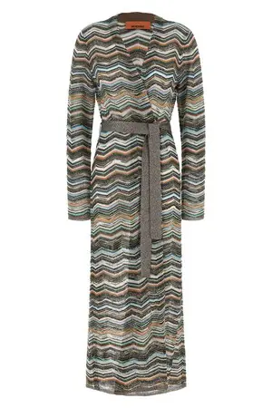Missoni Chevron Lamé Cardigan - Multi