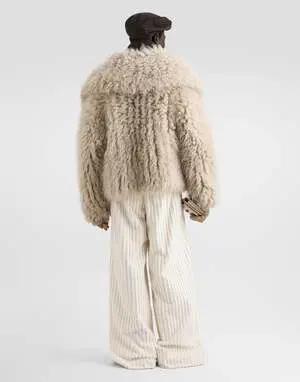 Dolce & Gabbana Fur-effect Mohair Cardigan