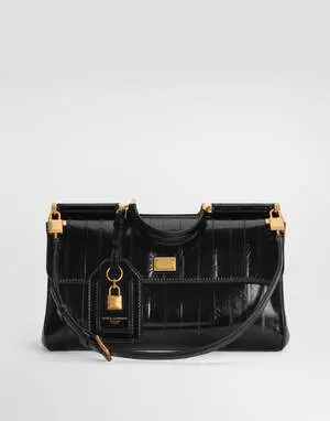 Dolce & Gabbana Medium My Sicily Eel Handbag