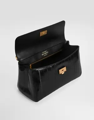Dolce & Gabbana Medium My Sicily Eel Handbag