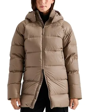 The North Face Hydrenalite City Down Hooded Parka - Garnet