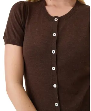 Goldie LeWinter Mirabel Cardigan - Coffee