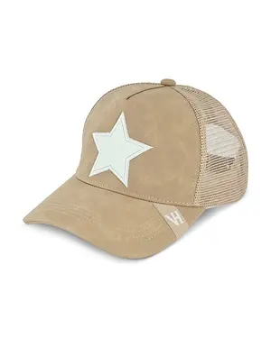 Vintage Havana Star Trucker Hat - Camel