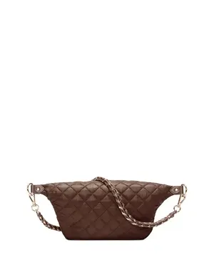 Mz Wallace Crosby Small Sling Bag - Walnut