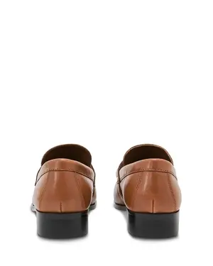 REISS Kallie Leather & Suede Penny Loafers