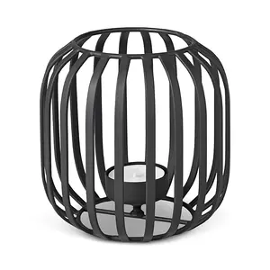 VILLEROY & BOCH Christmas Chic Hurricane Votive Cage - Black