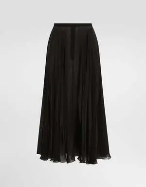 Dolce & Gabbana Chiffon Circle Skirt