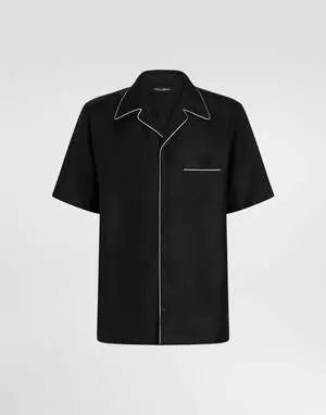 Dolce & Gabbana Hawaii Silk Twill Shirt