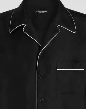 Dolce & Gabbana Hawaii Silk Twill Shirt