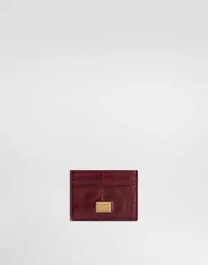 Dolce & Gabbana Eel Card Holder