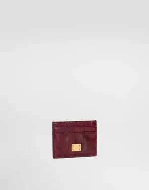 Dolce & Gabbana Eel Card Holder