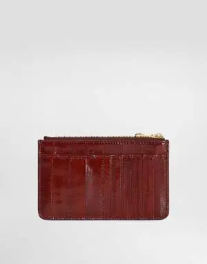 Dolce & Gabbana Eel Card Holder