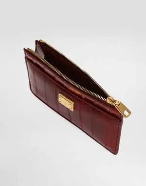 Dolce & Gabbana Eel Card Holder