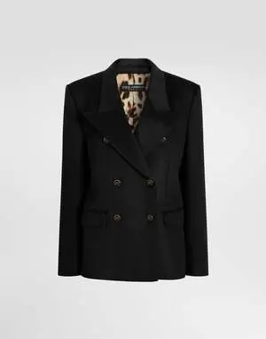Dolce & Gabbana Linda Double-breasted Cashmere Jacket