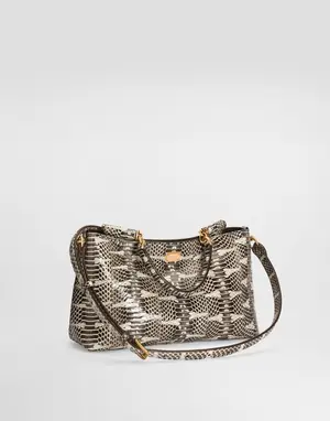Dolce & Gabbana Medium Vittoria Shoulder And Crossbody Bag In Elaphe