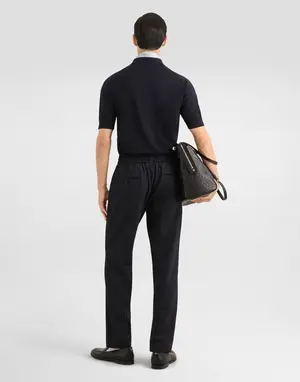 Dolce & Gabbana Cashmere Polo Shirt