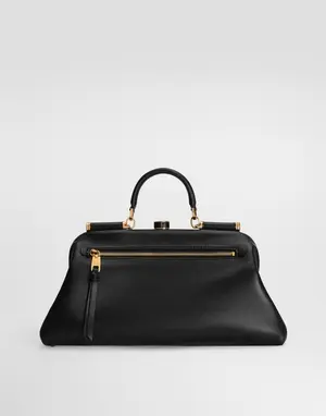 Dolce & Gabbana Large Grandma Handbag In Plongé Nappa Leather