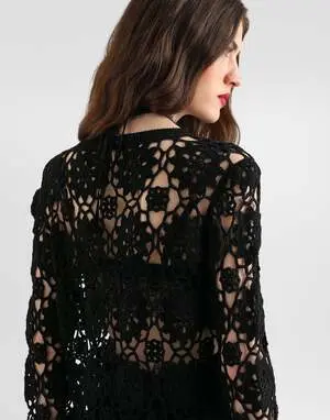 Dolce & Gabbana Crochet-knit Cardigan