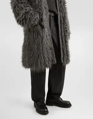 Dolce & Gabbana Fur-effect Mohair Cardigan
