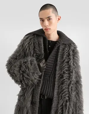 Dolce & Gabbana Fur-effect Mohair Cardigan